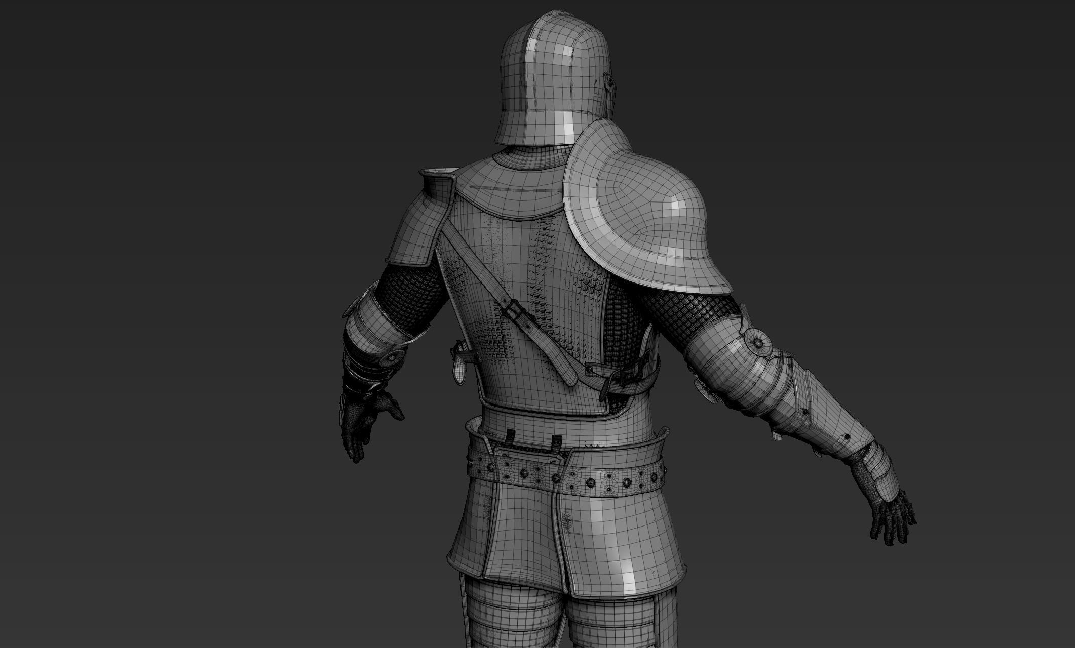 Medieval Knight Armor 3D model | CGTrader