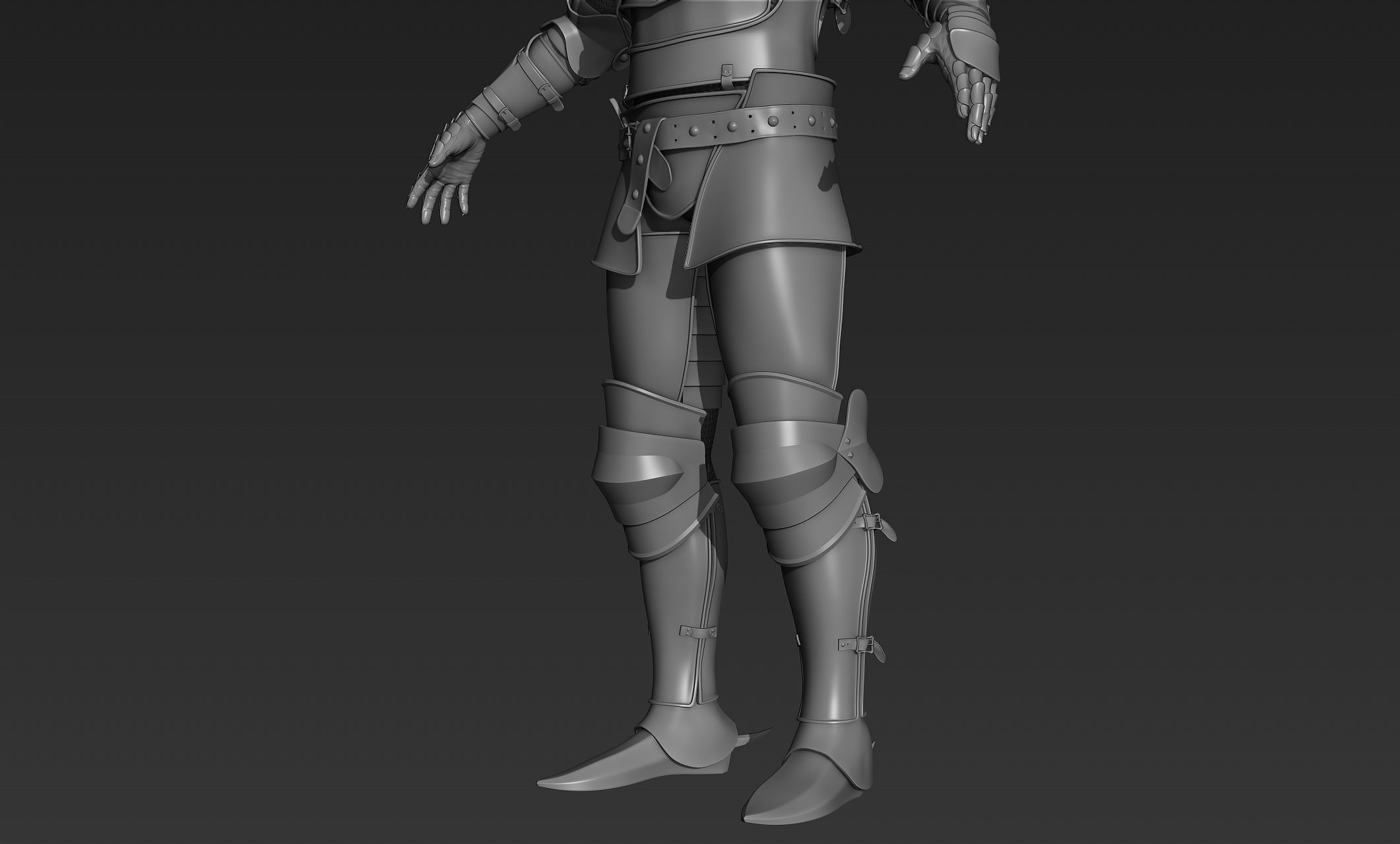 Medieval Knight Armor 3D model | CGTrader