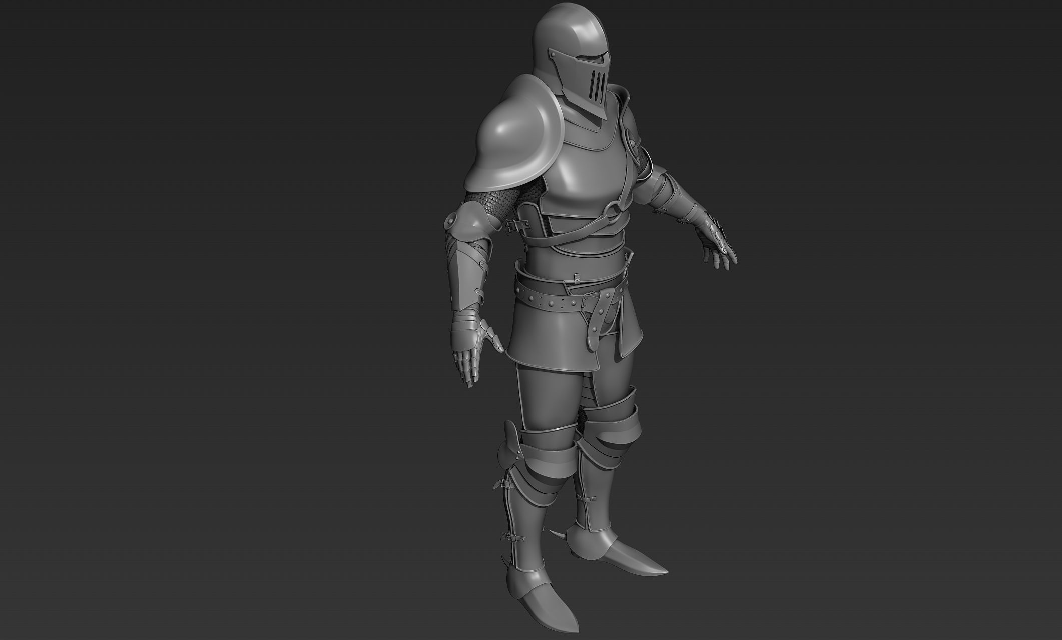 Medieval Knight Armor 3D model | CGTrader