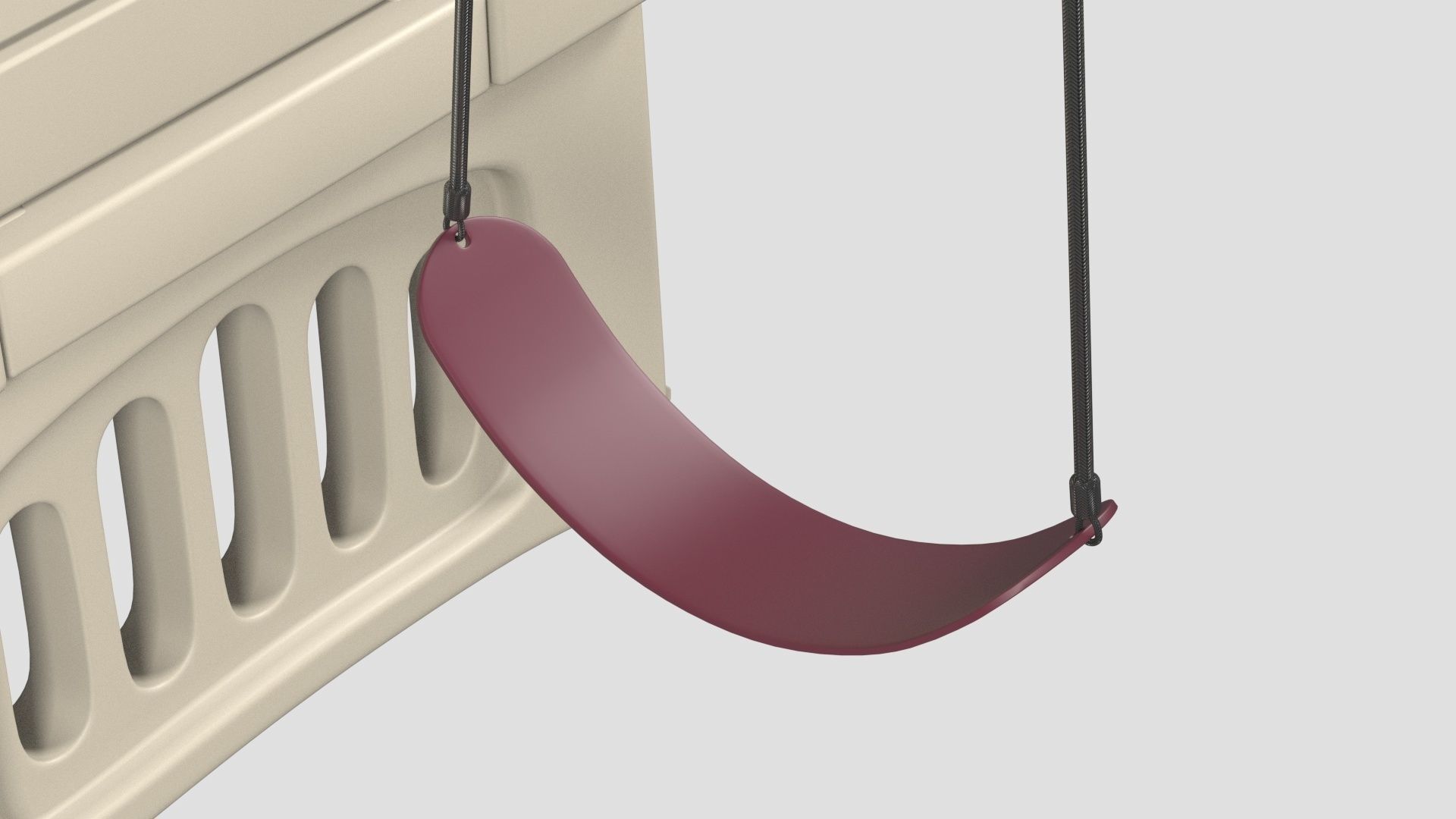 Step2 Kids Playset Playhouse with Swing and Slide 3D model | CGTrader