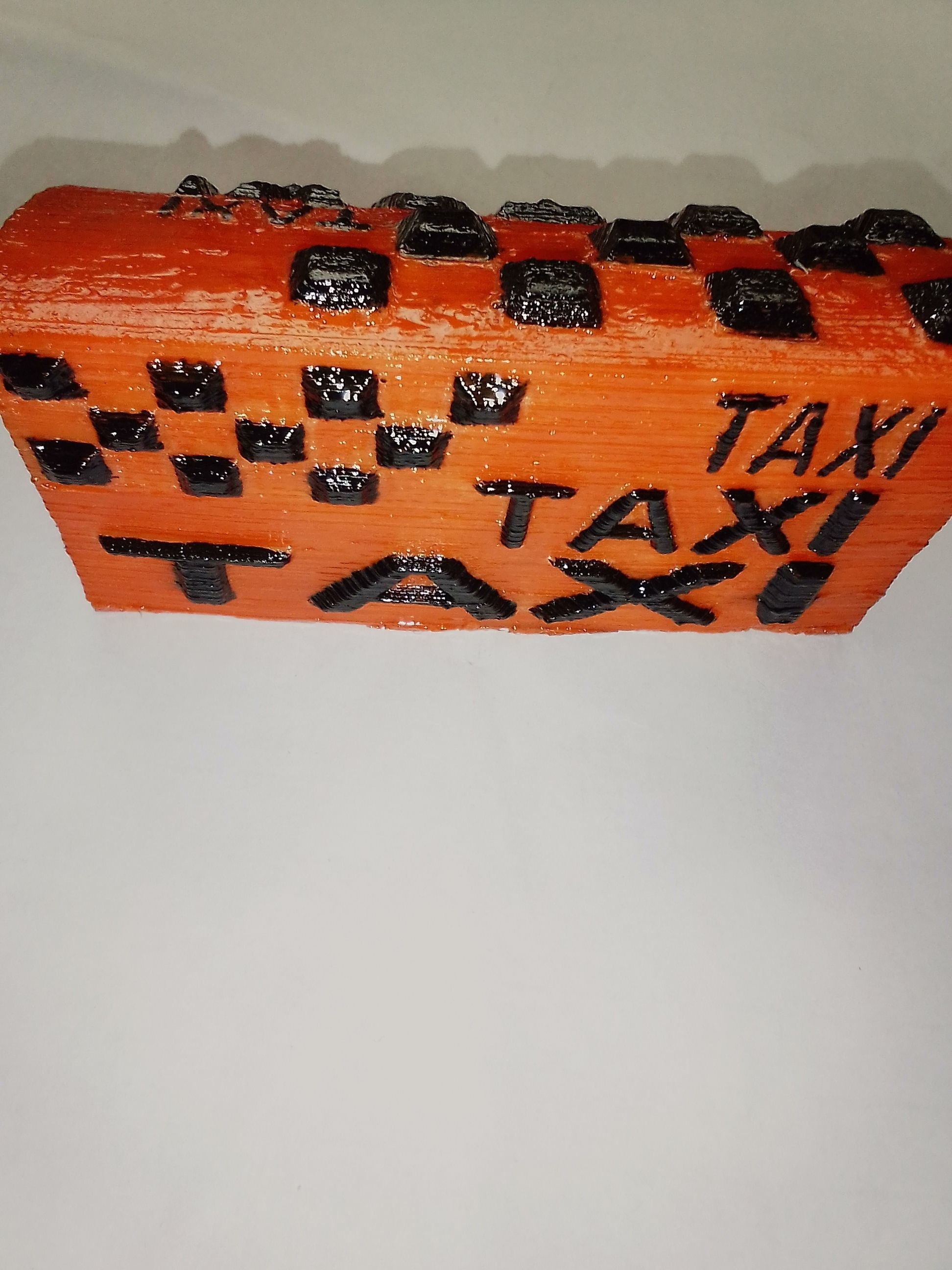 Checker taxi 3D model 3D printable | CGTrader