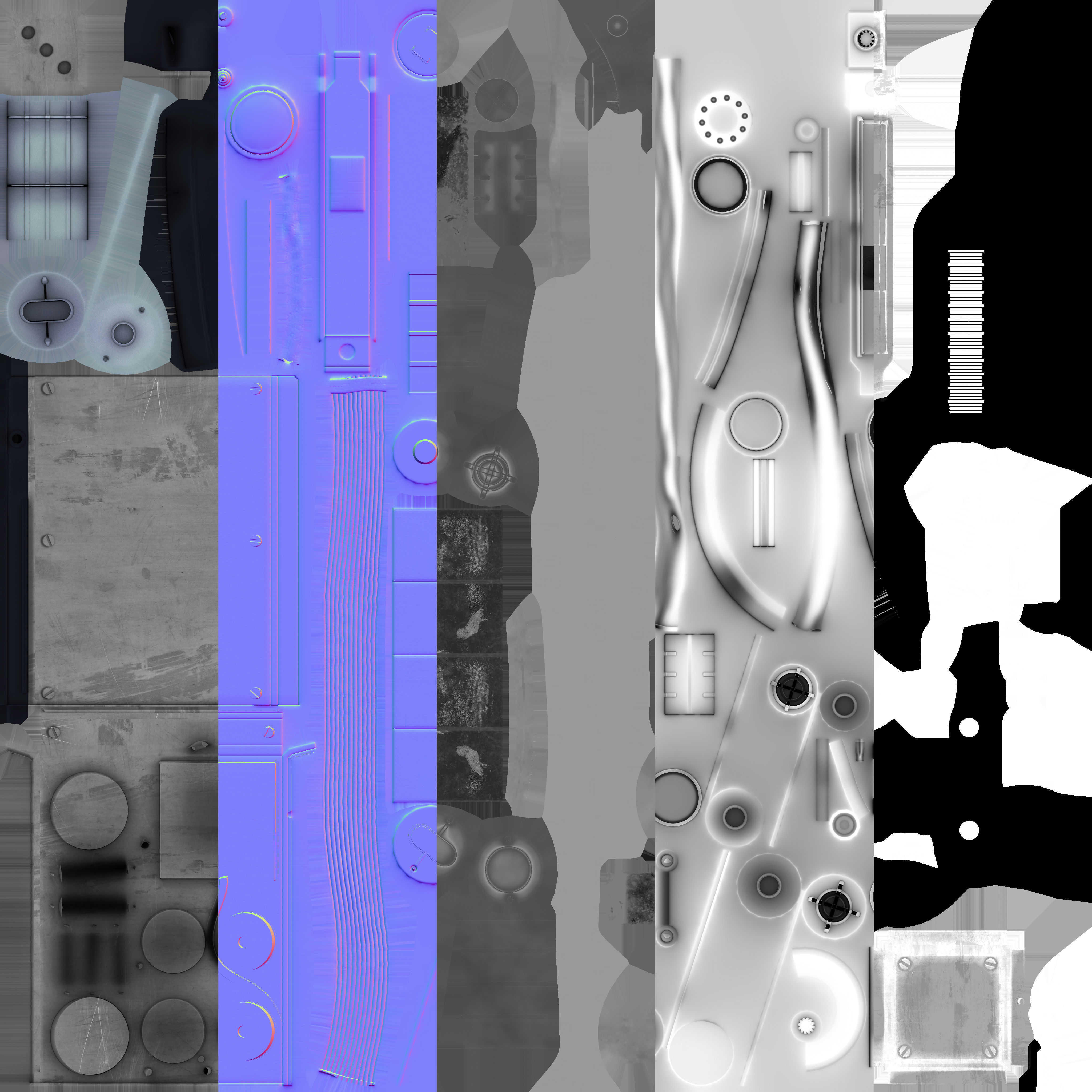 3D model Fallout water chip VR / AR / low-poly | CGTrader