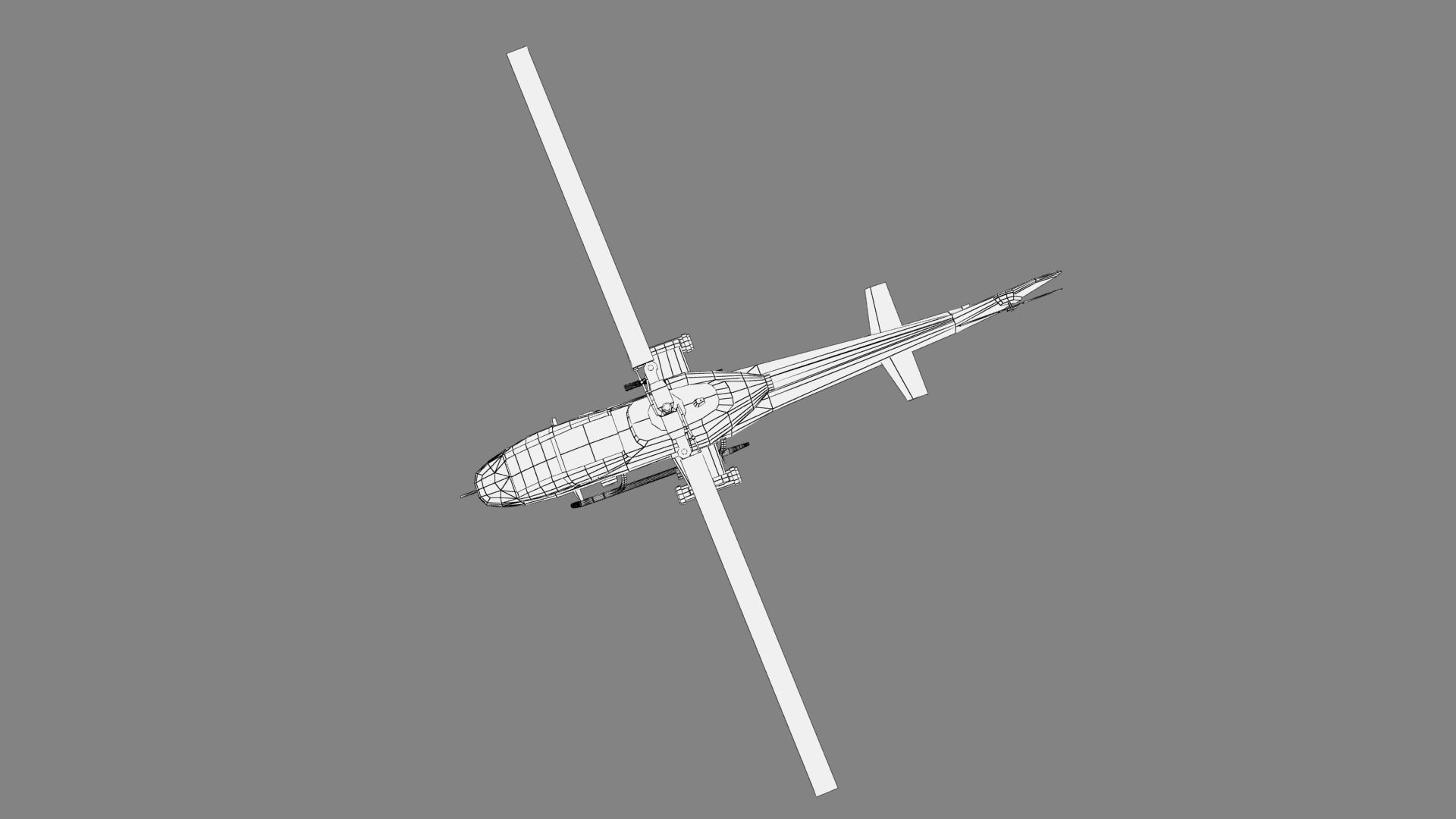 Helicopter 2 Base Mesh Free free VR / AR / low-poly 3D model | CGTrader