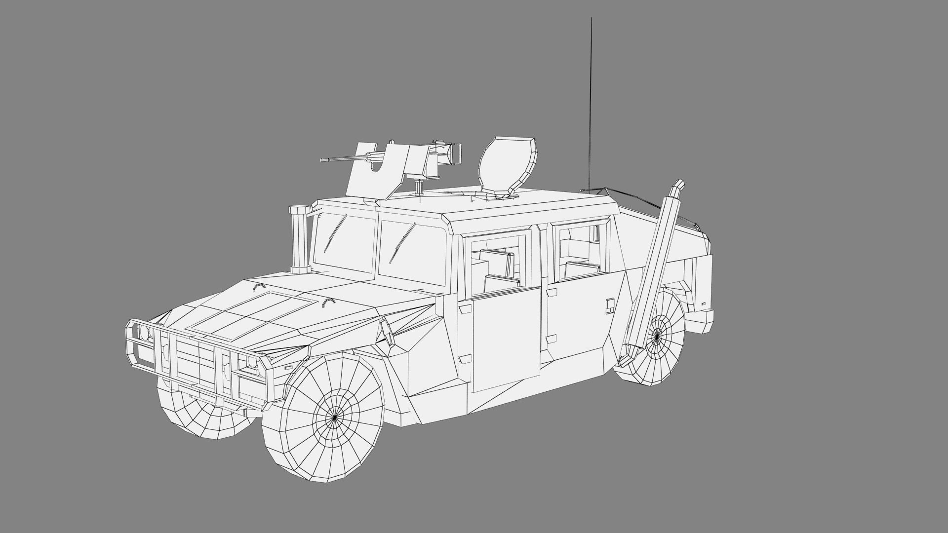 Hummer Base Mesh Free free VR / AR / low-poly 3D model | CGTrader