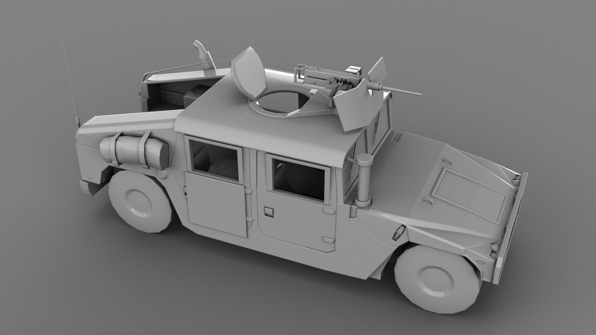 Hummer Base Mesh Free free VR / AR / low-poly 3D model | CGTrader