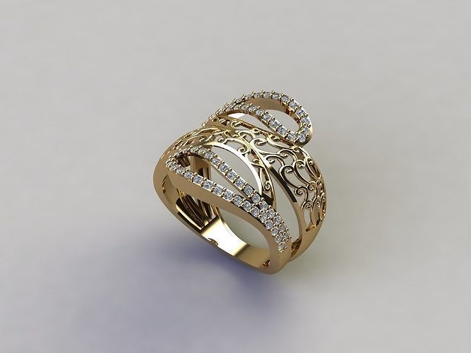 New Ring Models 90 3D model 3D printable | CGTrader