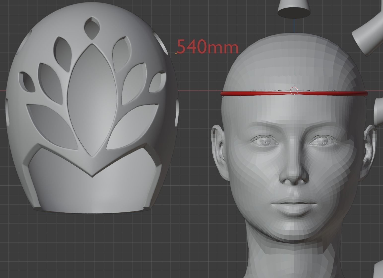 Marcy Wu helmet mask Amphibia cosplay 3d model 3D model 3D printable ...