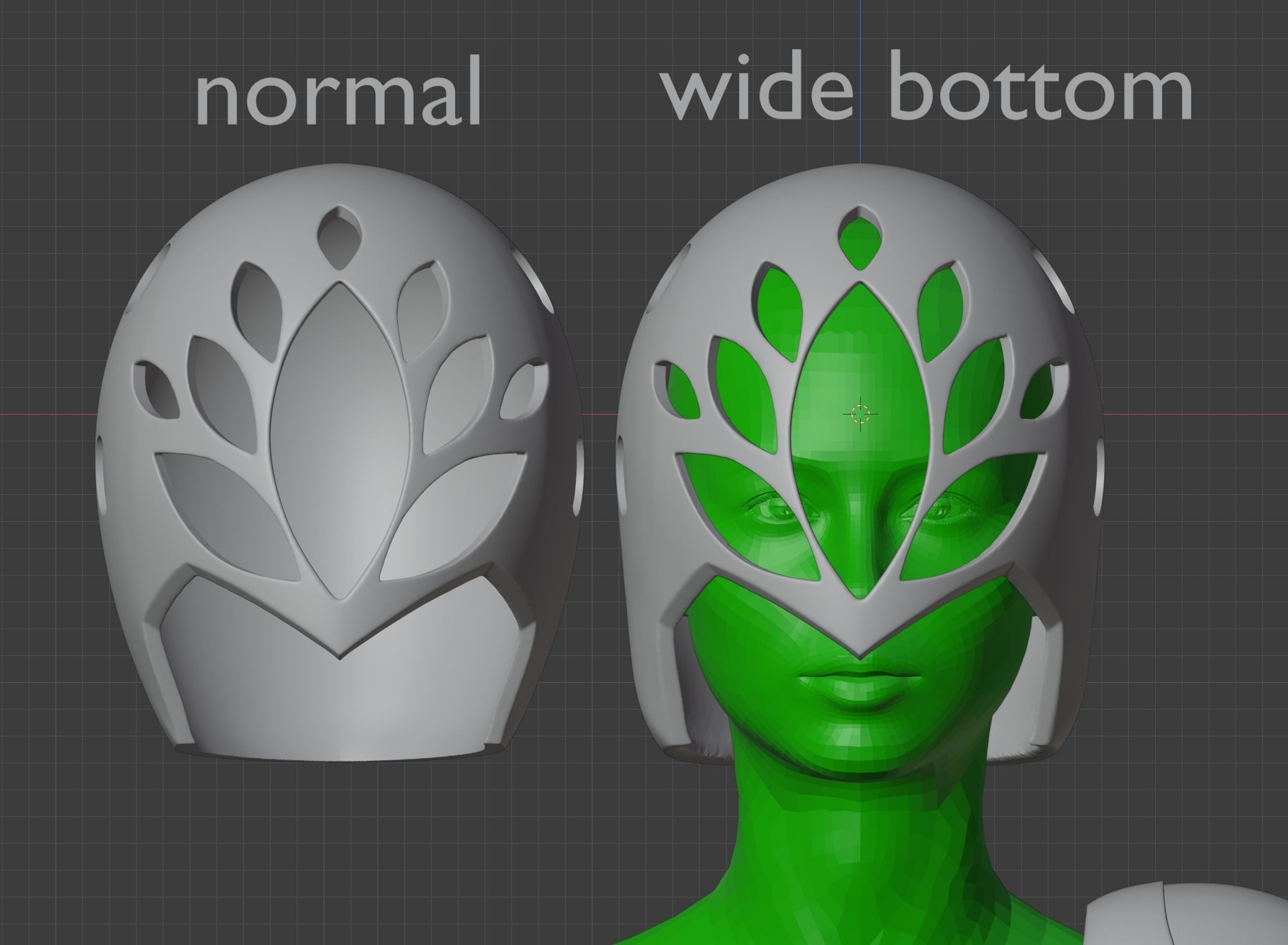 Marcy Wu helmet mask Amphibia cosplay 3d model 3D model 3D printable ...