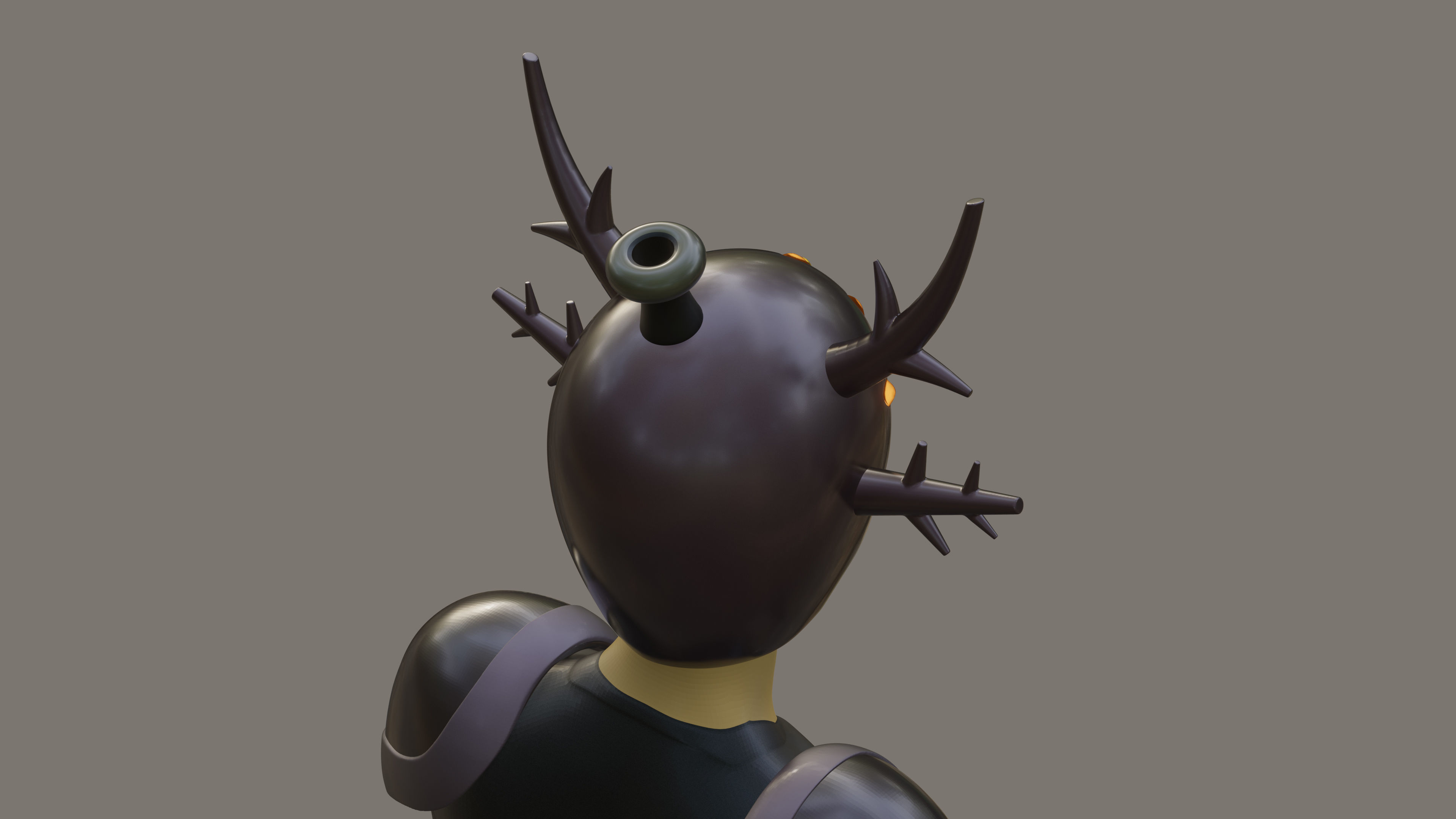 Marcy Wu helmet mask Amphibia cosplay 3d model 3D model 3D printable ...