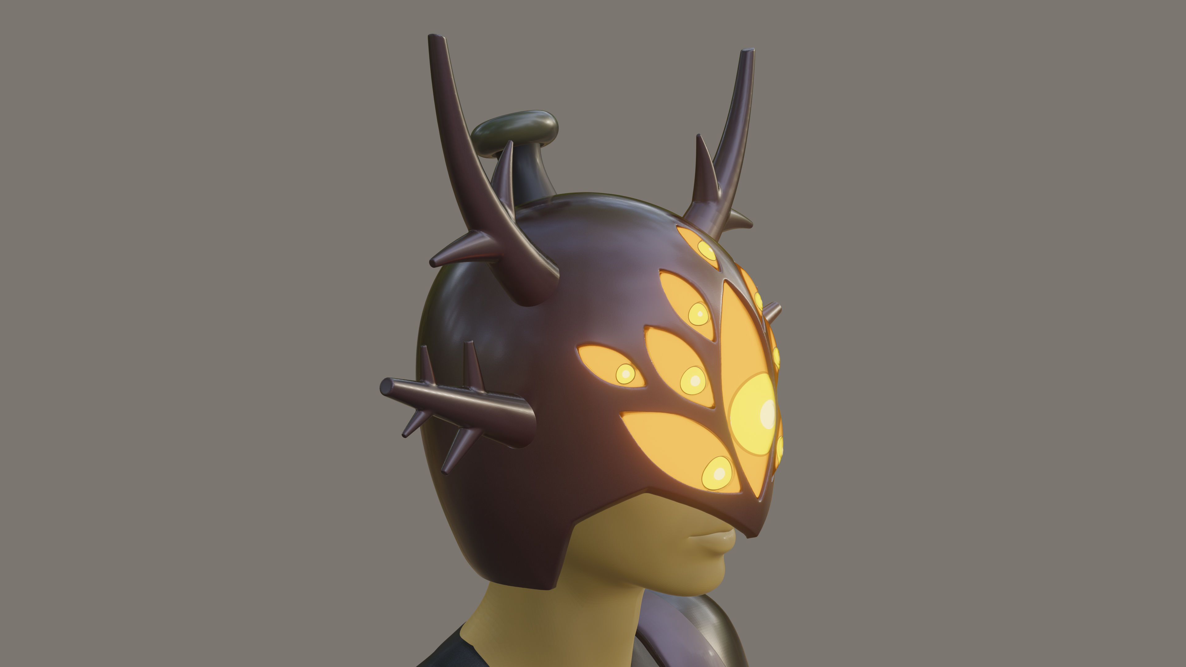 Marcy Wu helmet mask Amphibia cosplay 3d model 3D model 3D printable ...