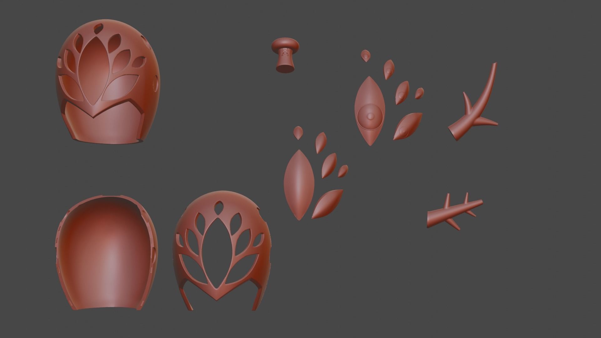 Marcy Wu helmet mask Amphibia cosplay 3d model 3D model 3D printable ...