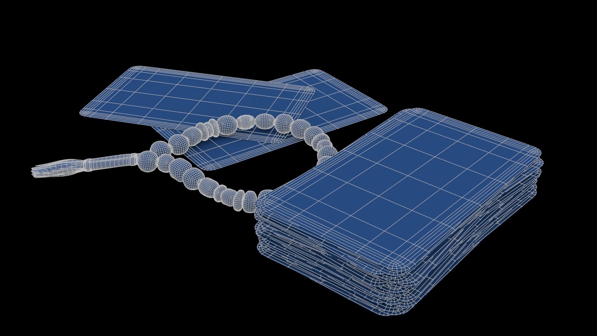 Tarot Cards and Beads 3D model | CGTrader