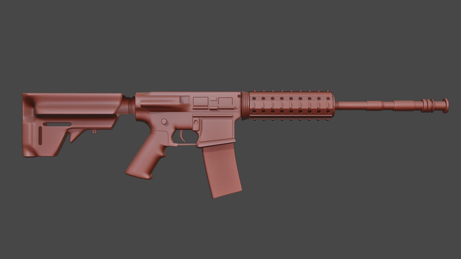 M4 Carbine free 3D model | CGTrader