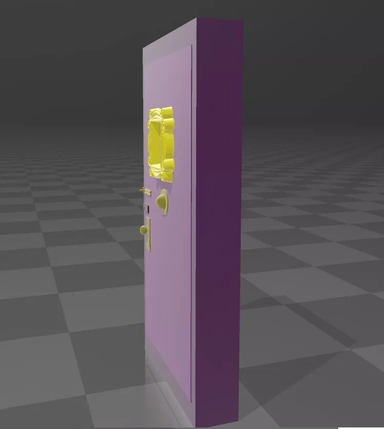 PUERTA FRIENDS 3D model 3D printable | CGTrader