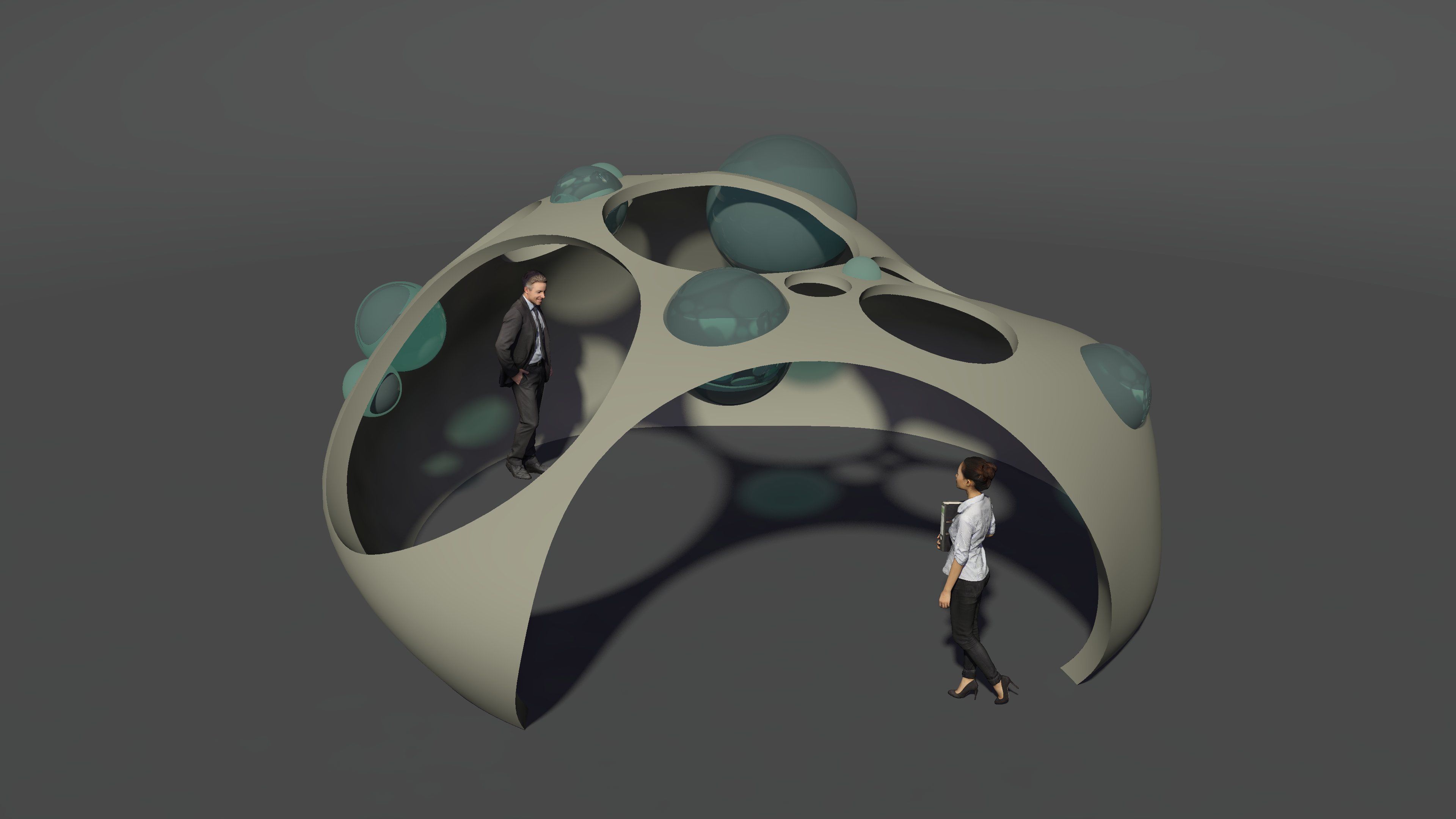 bubble canopy 3D model 3D printable | CGTrader