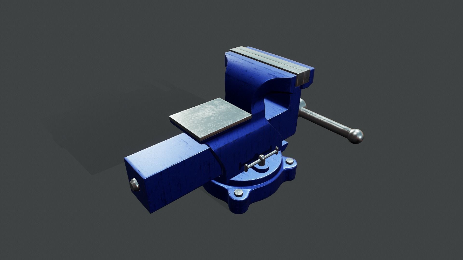 3D model Vise - Tutorial Included VR / AR / low-poly | CGTrader