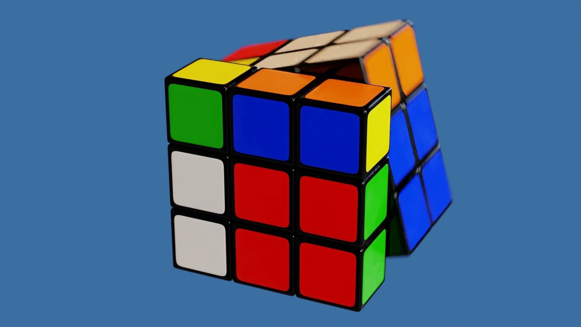 Realistic Rubiks Cube 3D model animated | CGTrader
