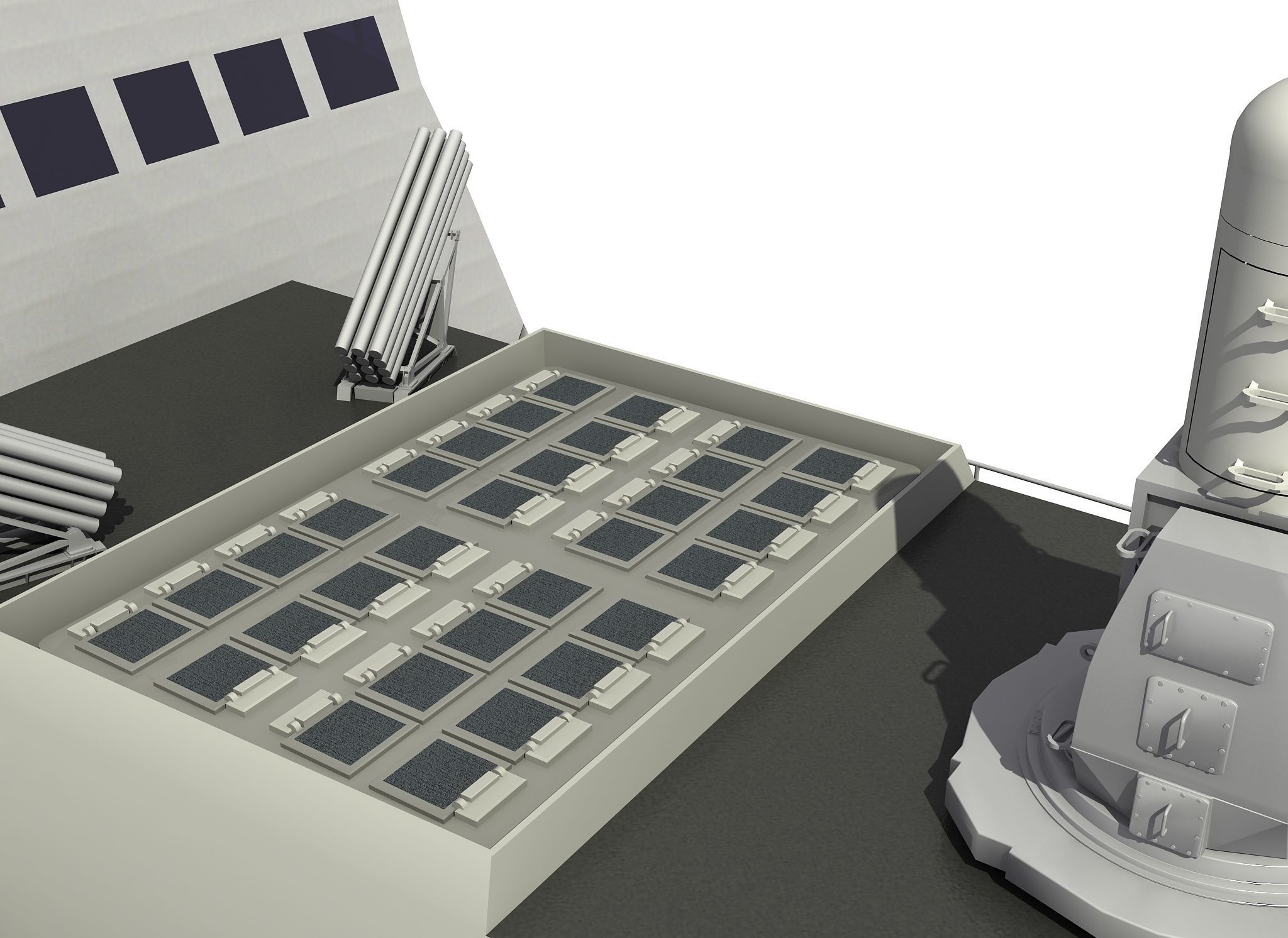 SAAR-5 ISRAELI EILAT CLASS CORVETTE 3D model | CGTrader