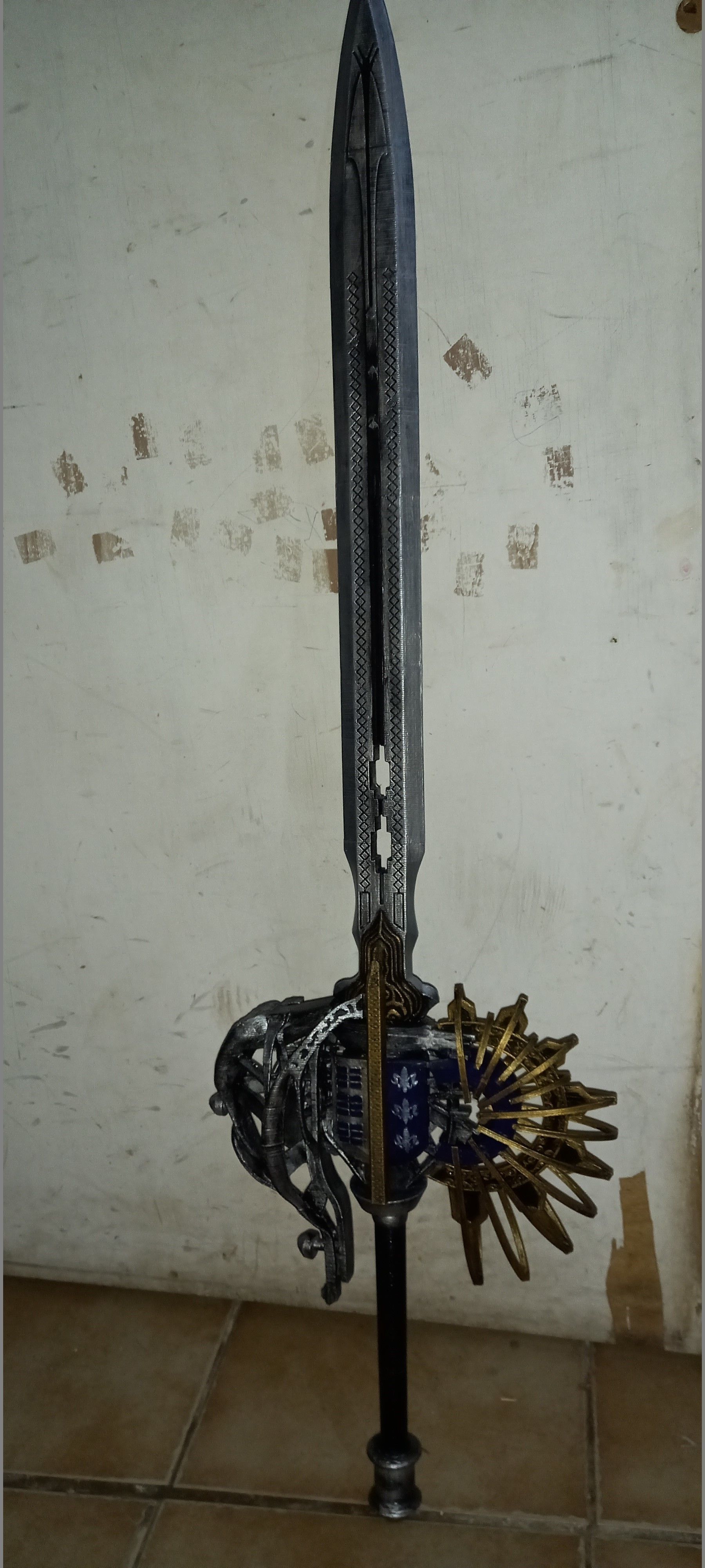 Final Fantasy XV Platinum demo Airstep Sword 3D model 3D printable ...
