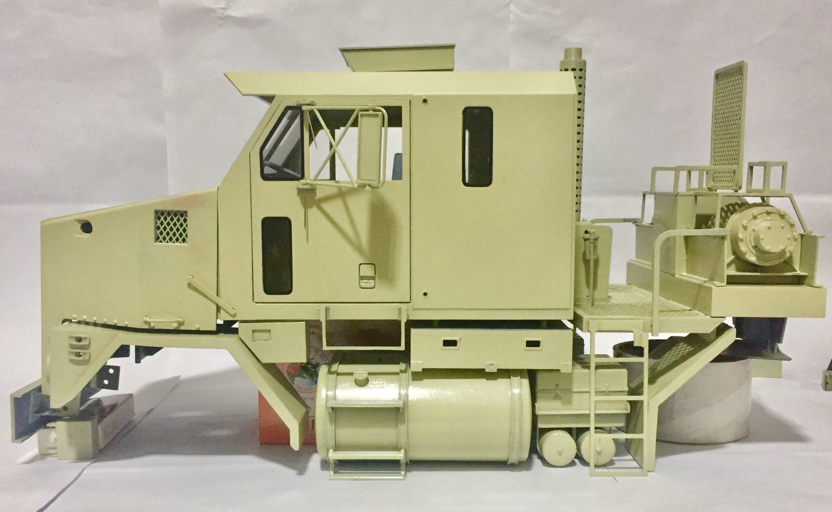 Oshkosh M1070 full model for RC chassis 3D model 3D printable | CGTrader