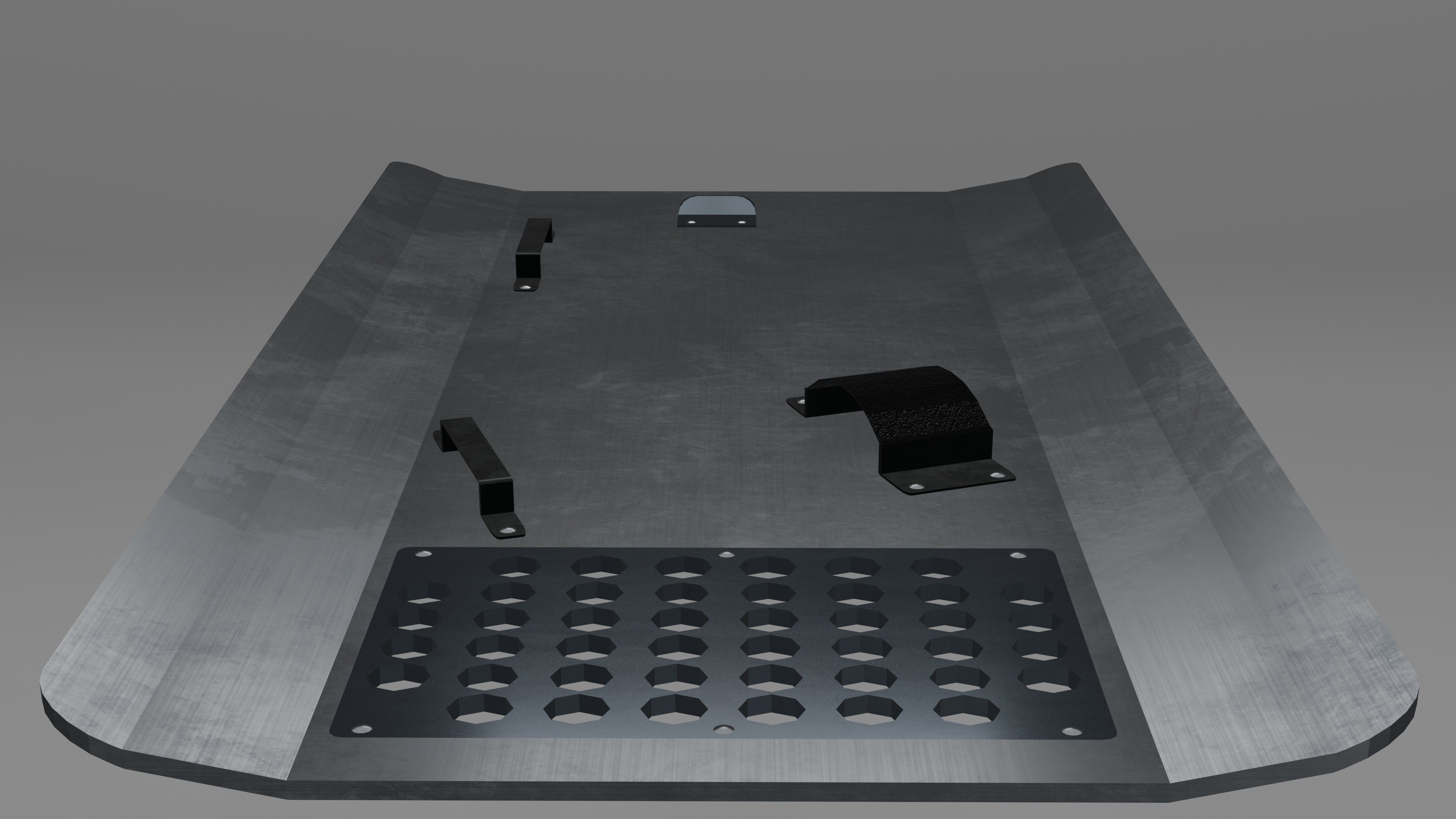 3D model Metal Shockproof Shield VR / AR / low-poly | CGTrader