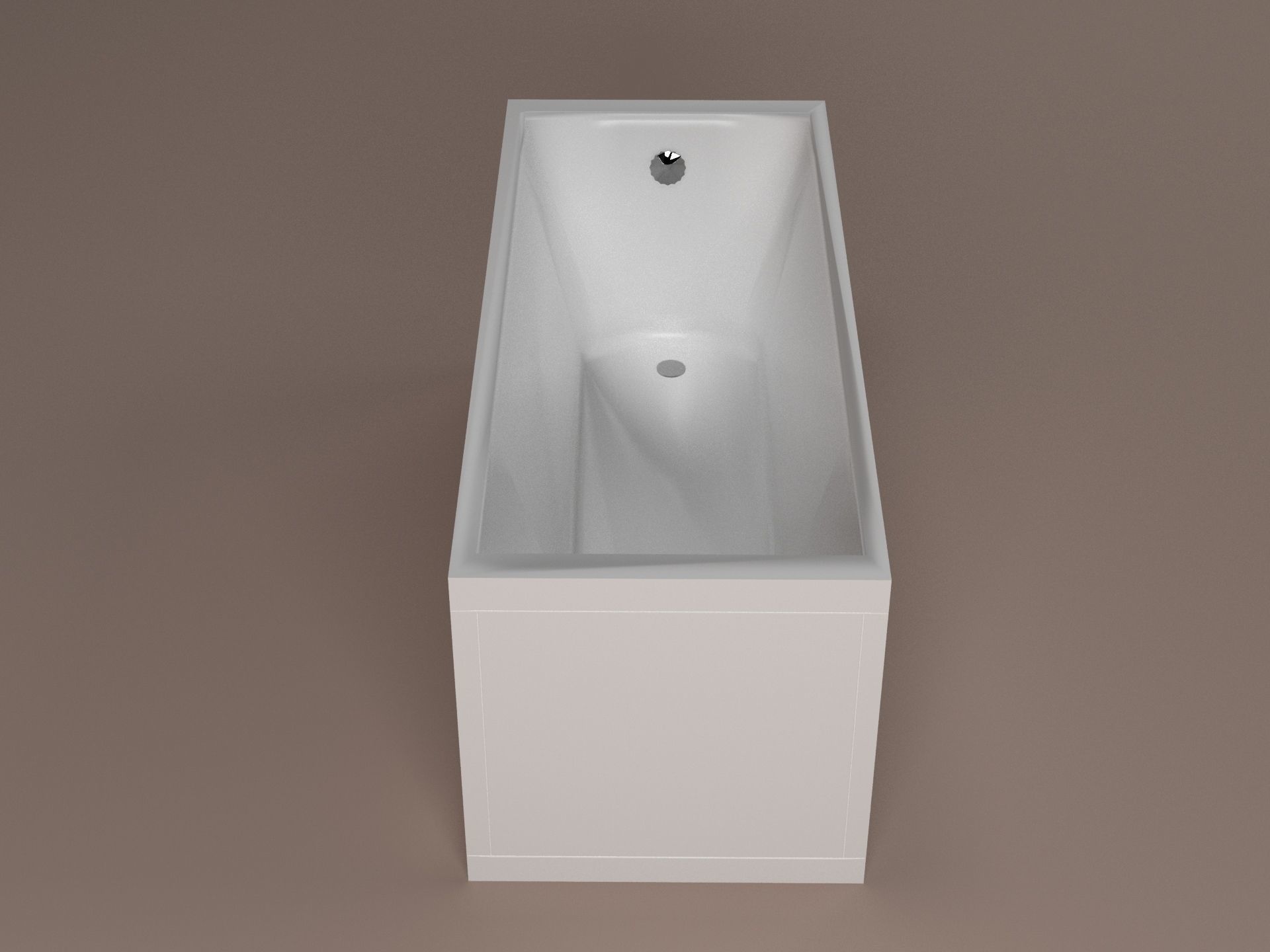 rectangular bath free VR / AR / low-poly 3D model | CGTrader