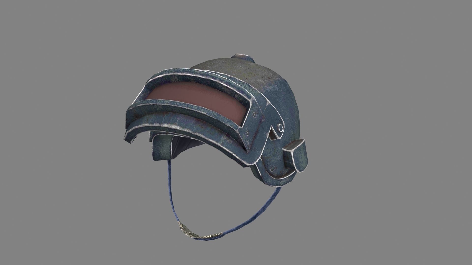 3D model Cartoon metal helmet - steel helmet VR / AR / low-poly | CGTrader