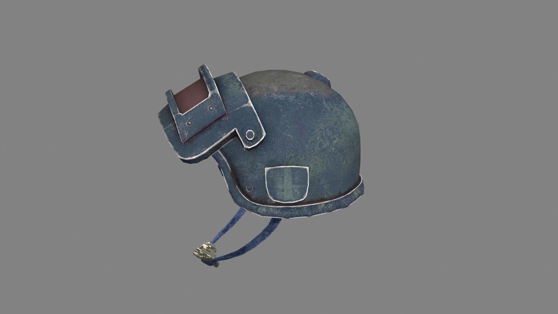 3D model Cartoon metal helmet - steel helmet VR / AR / low-poly | CGTrader