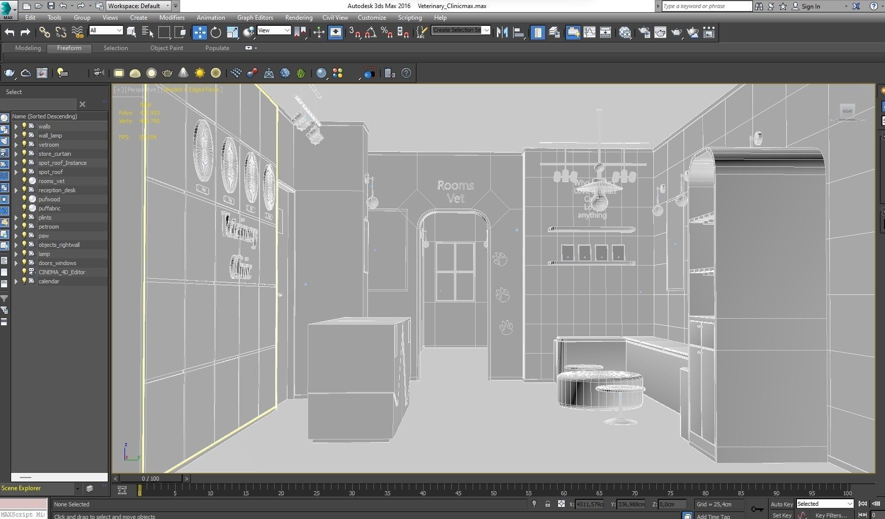 Veterinary Clinic 3D model | CGTrader