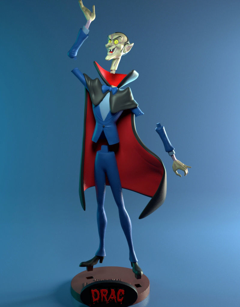 Drac-Groovie Goolies 3D model 3D printable | CGTrader