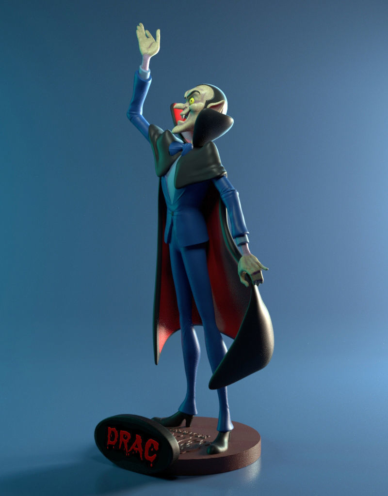 Drac-Groovie Goolies 3D model 3D printable | CGTrader