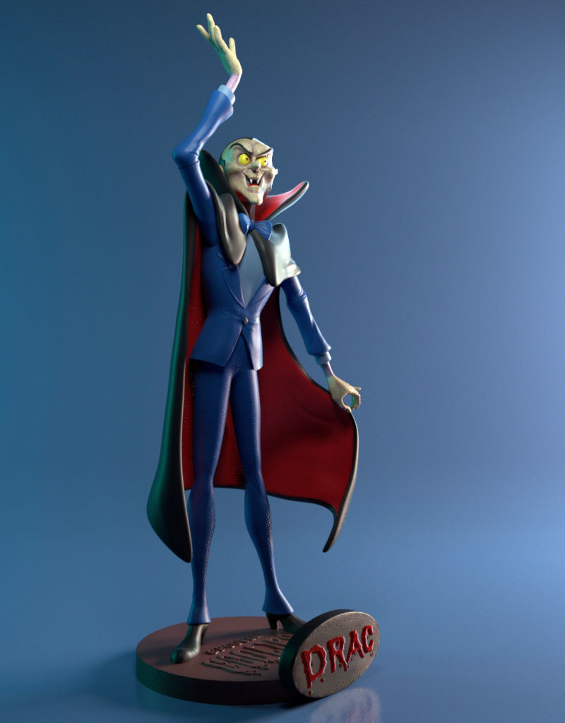 Drac-Groovie Goolies 3D model 3D printable | CGTrader