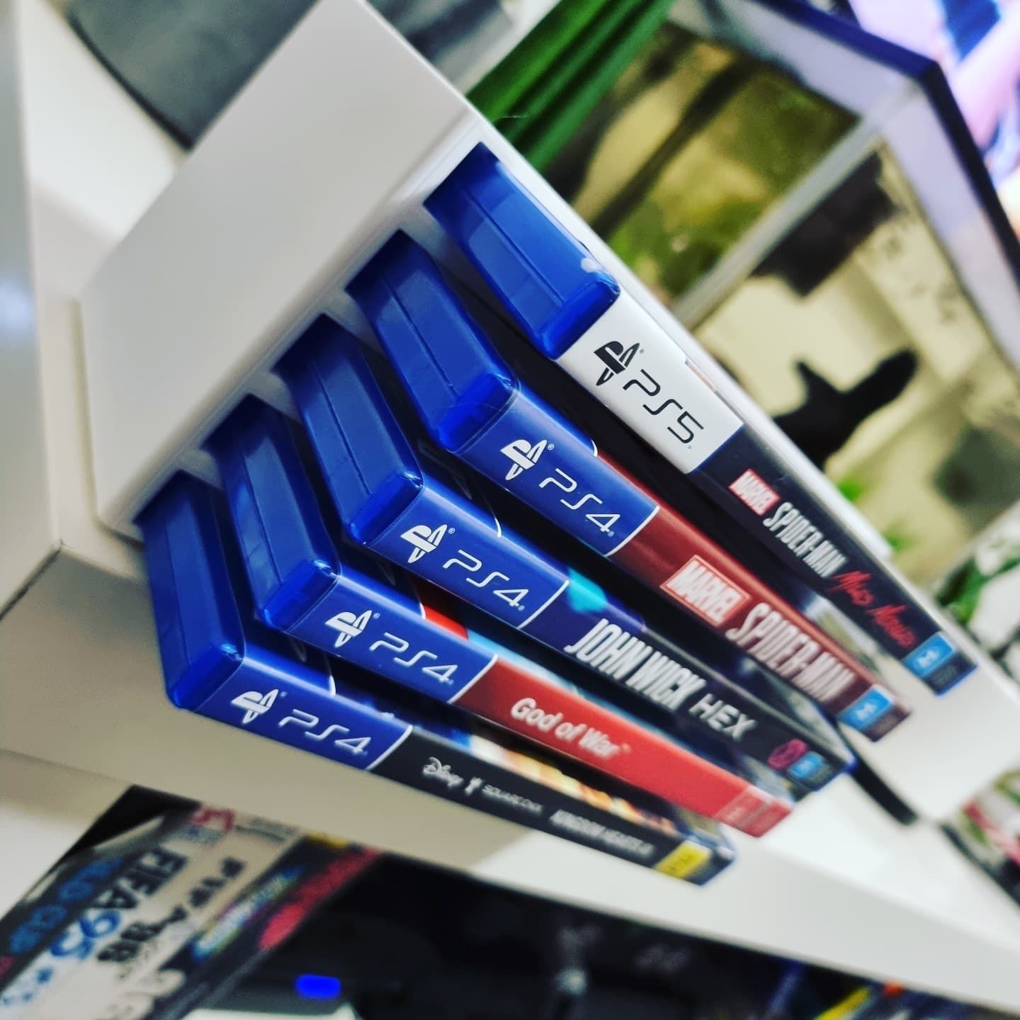 Playstation 5 Game Case Tower free 3D model 3D printable | CGTrader
