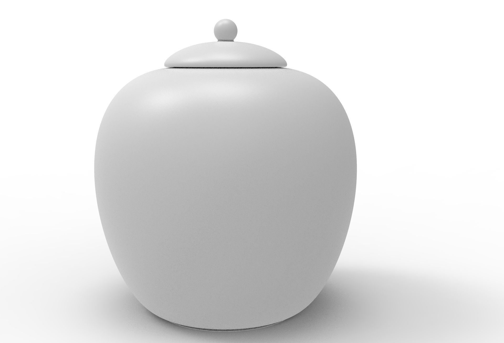 typical urn 3D model | CGTrader