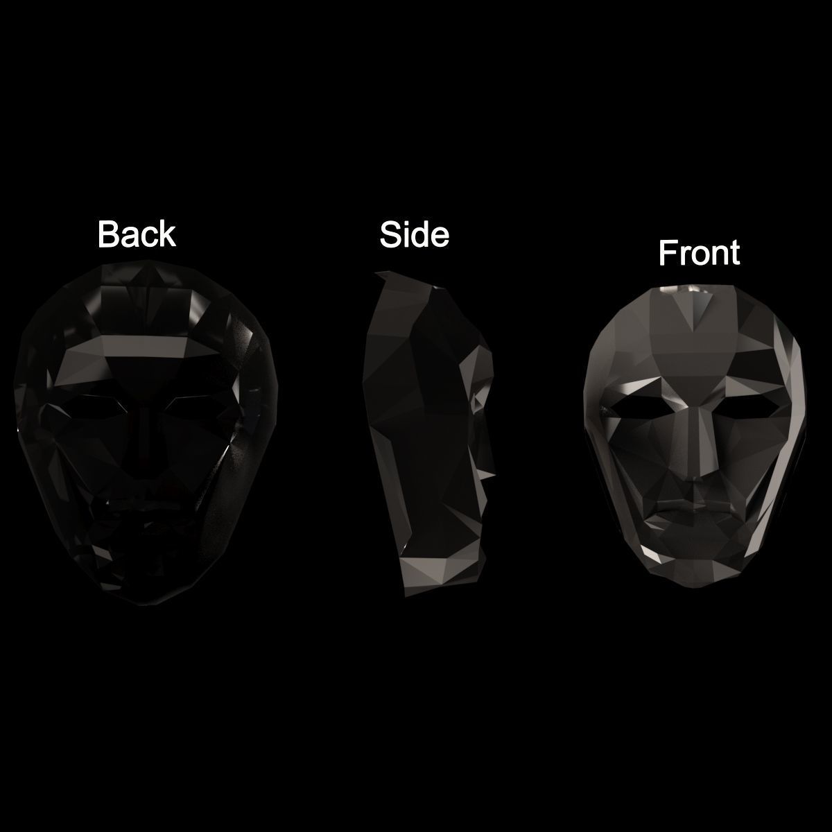 3D model Squid Game Boss Mask VR / AR / low-poly | CGTrader