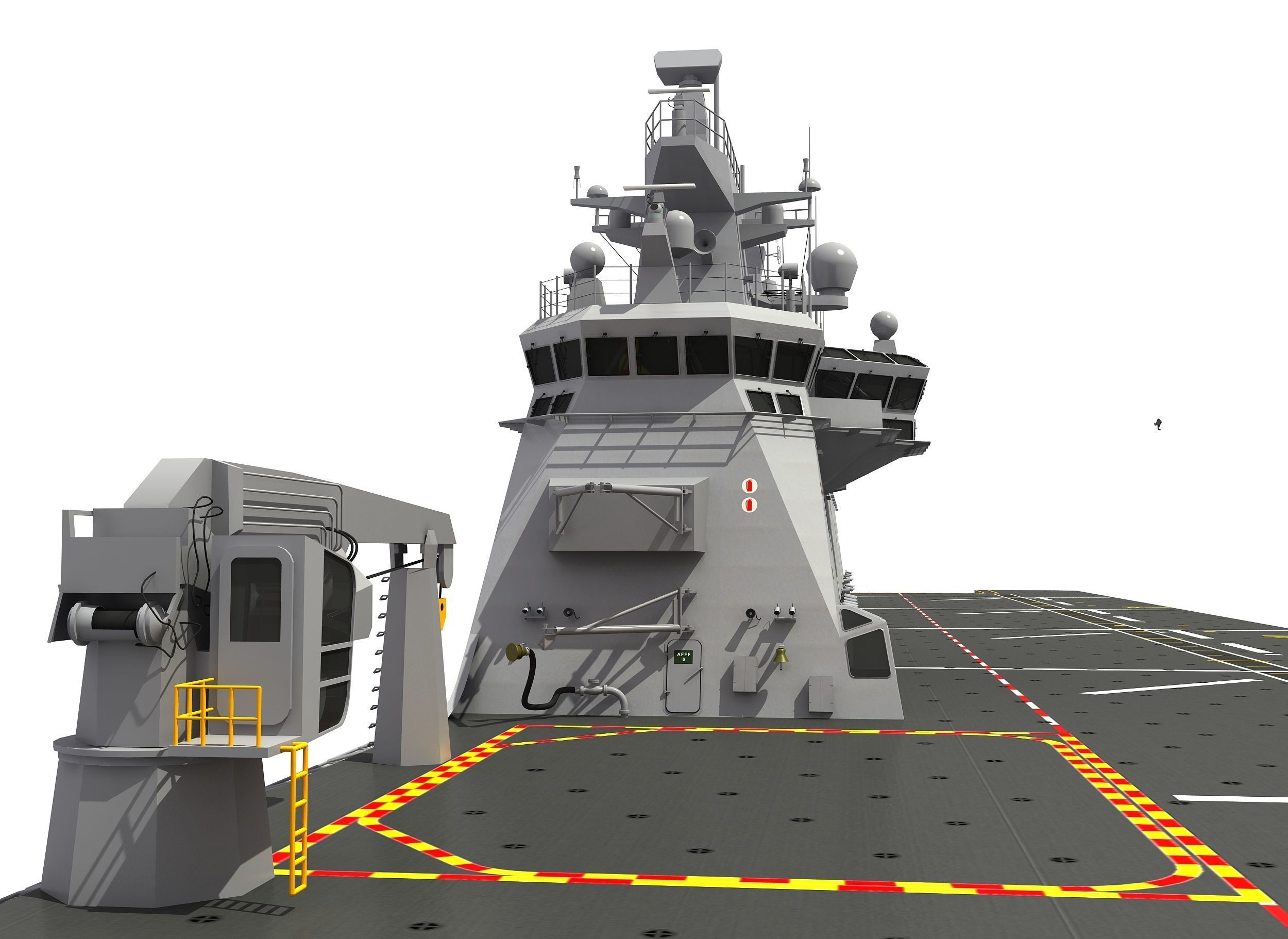 HMAS CANBERRA AUSTRALIAN LHD 3D model | CGTrader