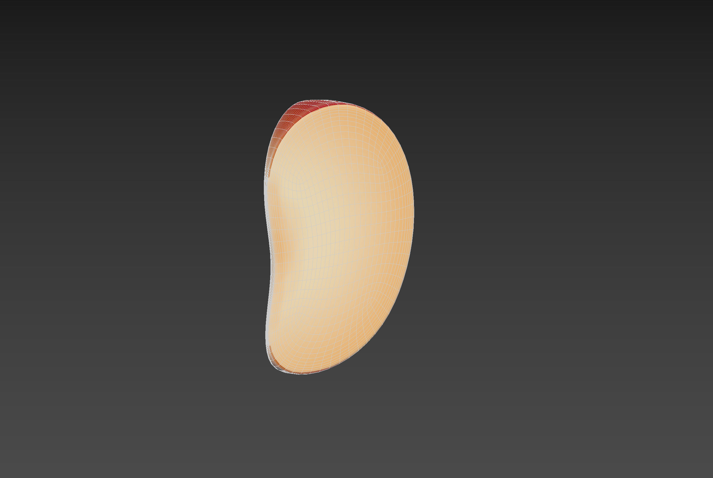 3D model Apple Slice VR / AR / low-poly | CGTrader