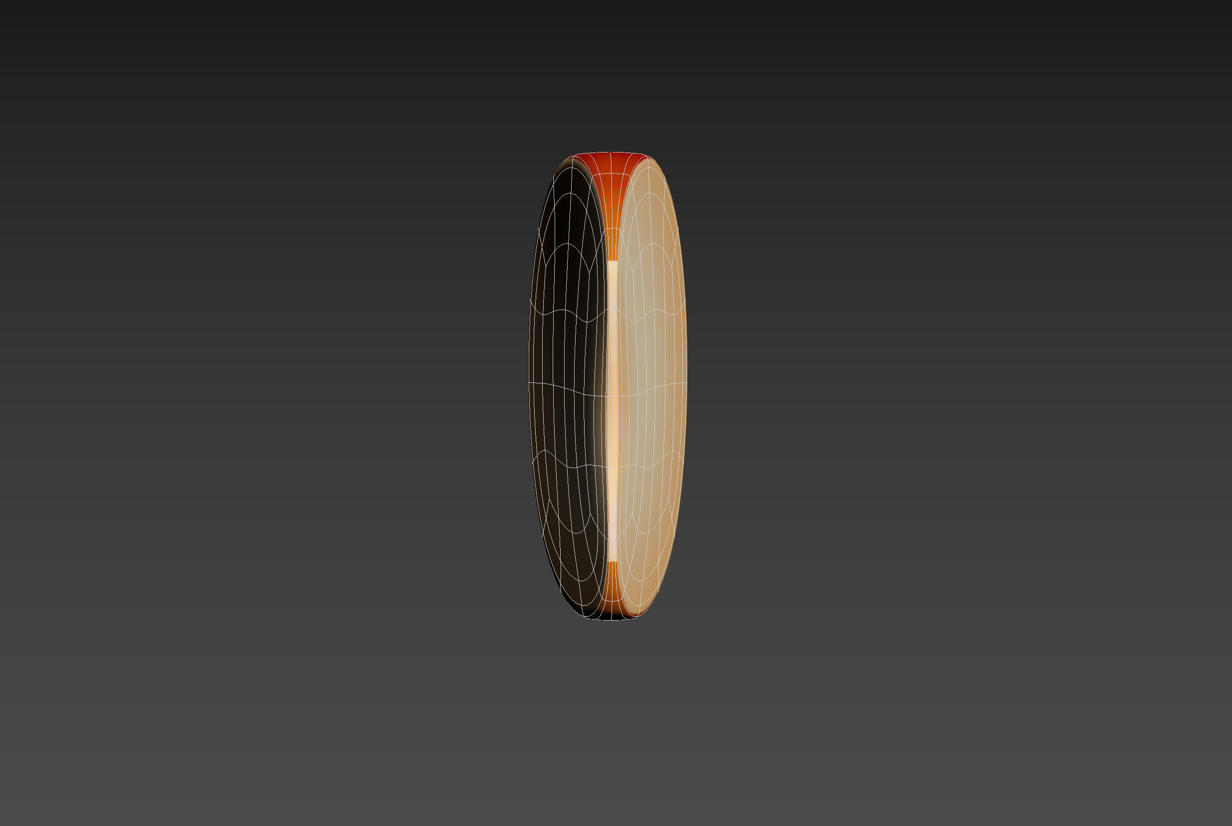 3D model Apple Slice VR / AR / low-poly | CGTrader