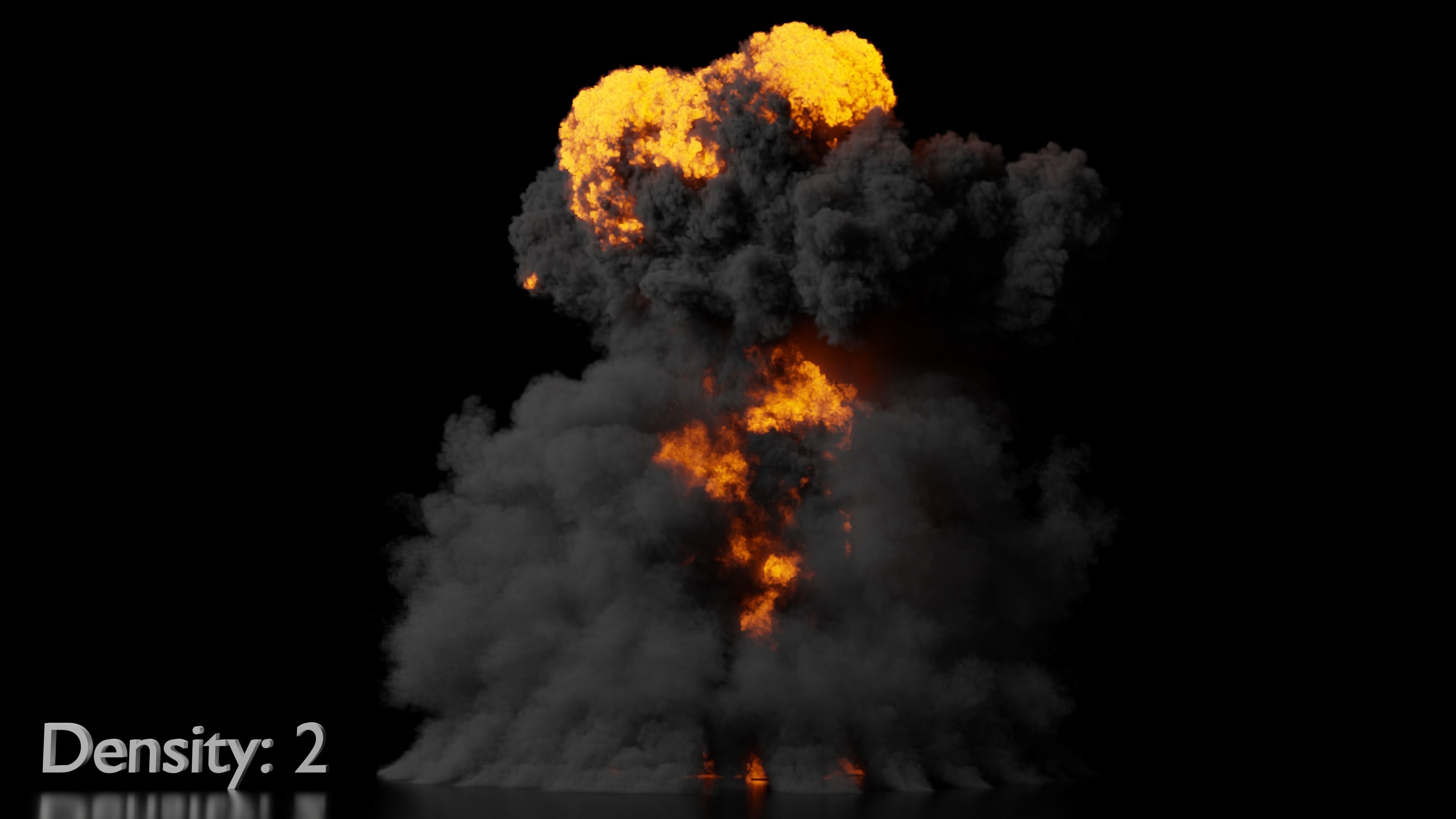 Fuel Explosion 3D model animated | CGTrader