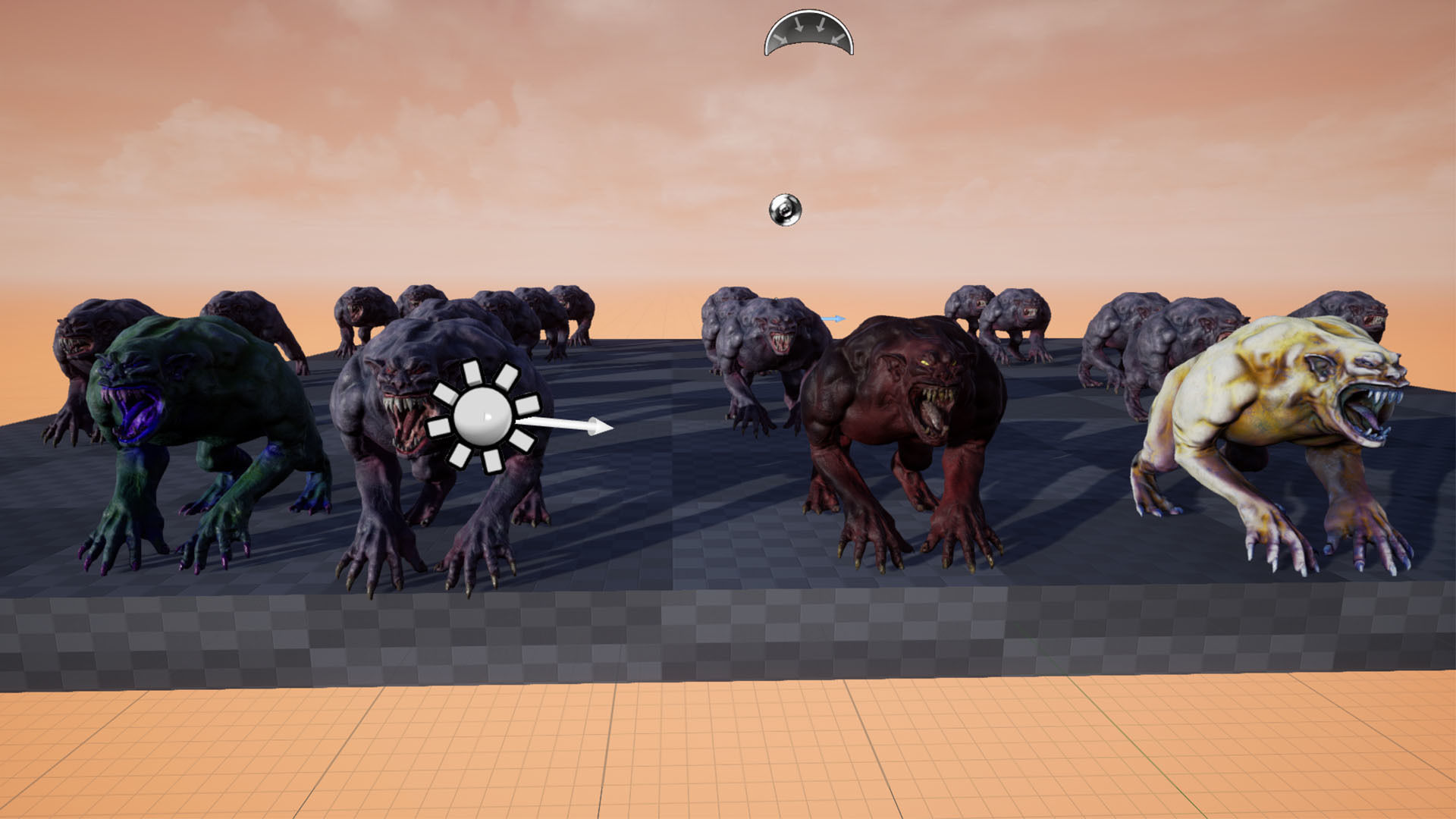 3D model Monster Hellhound VR / AR / low-poly rigged animated | CGTrader