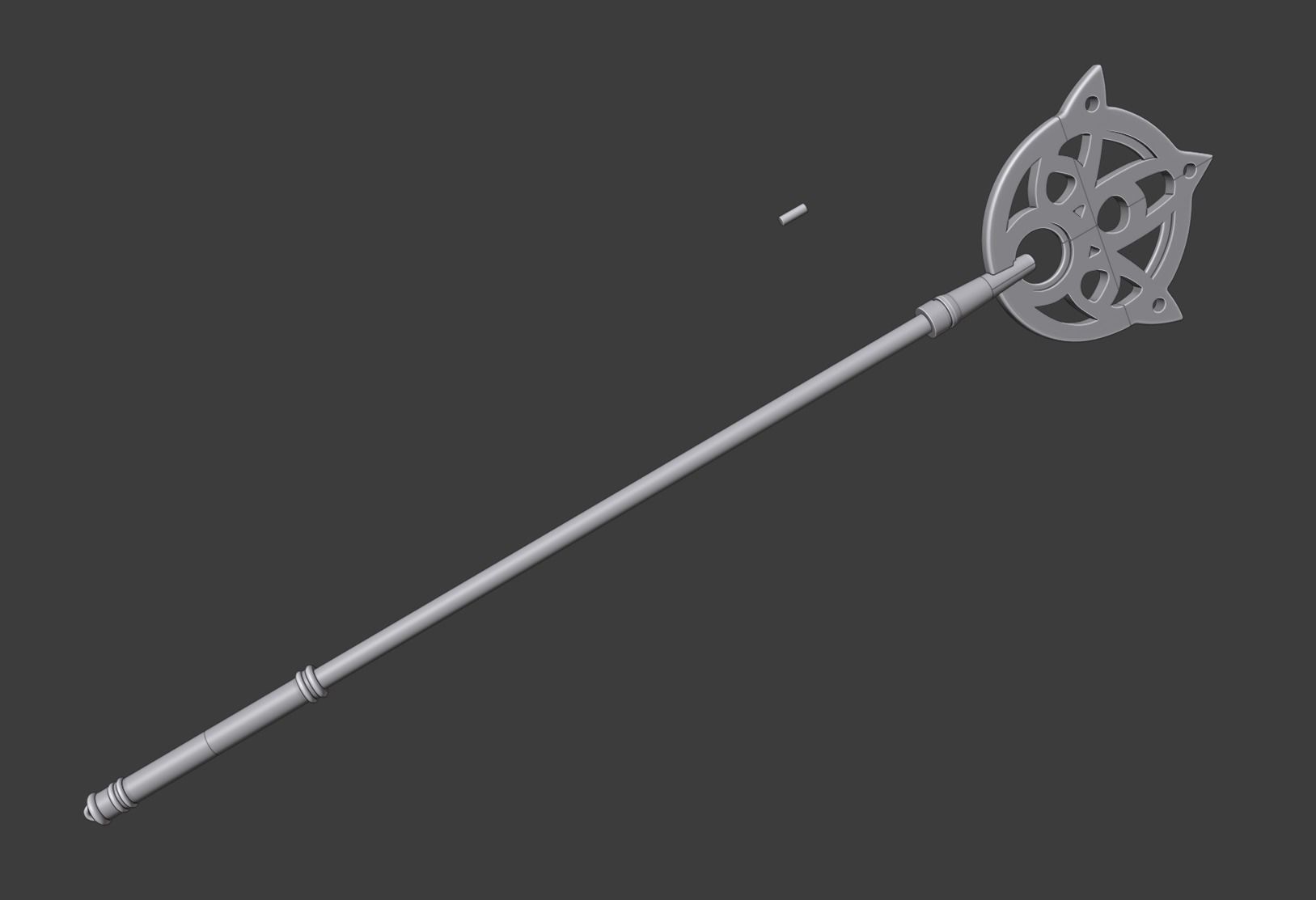 Staff Of Yuna - Final Fantasy 10 - FFX 3D model 3D printable | CGTrader