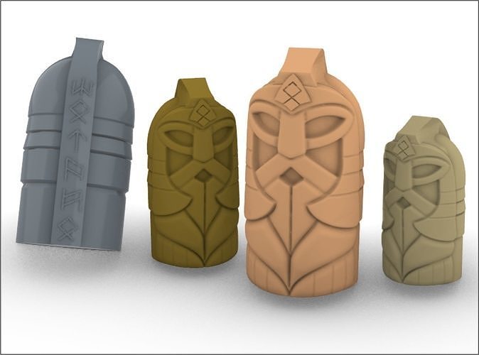 Odin figurine 3D model | CGTrader