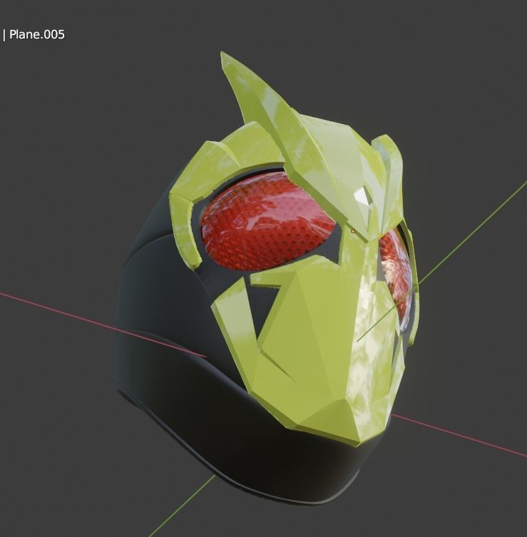 Kamen Rider Zero One 01 3D printable helmet 3D model 3D printable ...