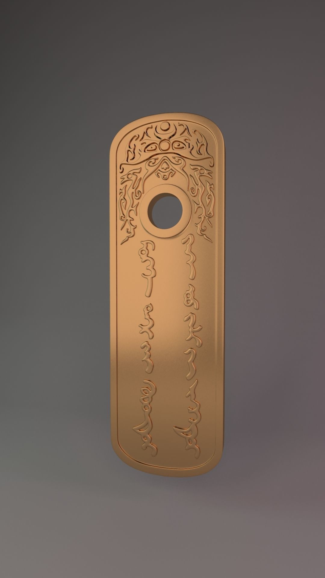 3D model Gerege cell phone with design VR / AR / low-poly | CGTrader