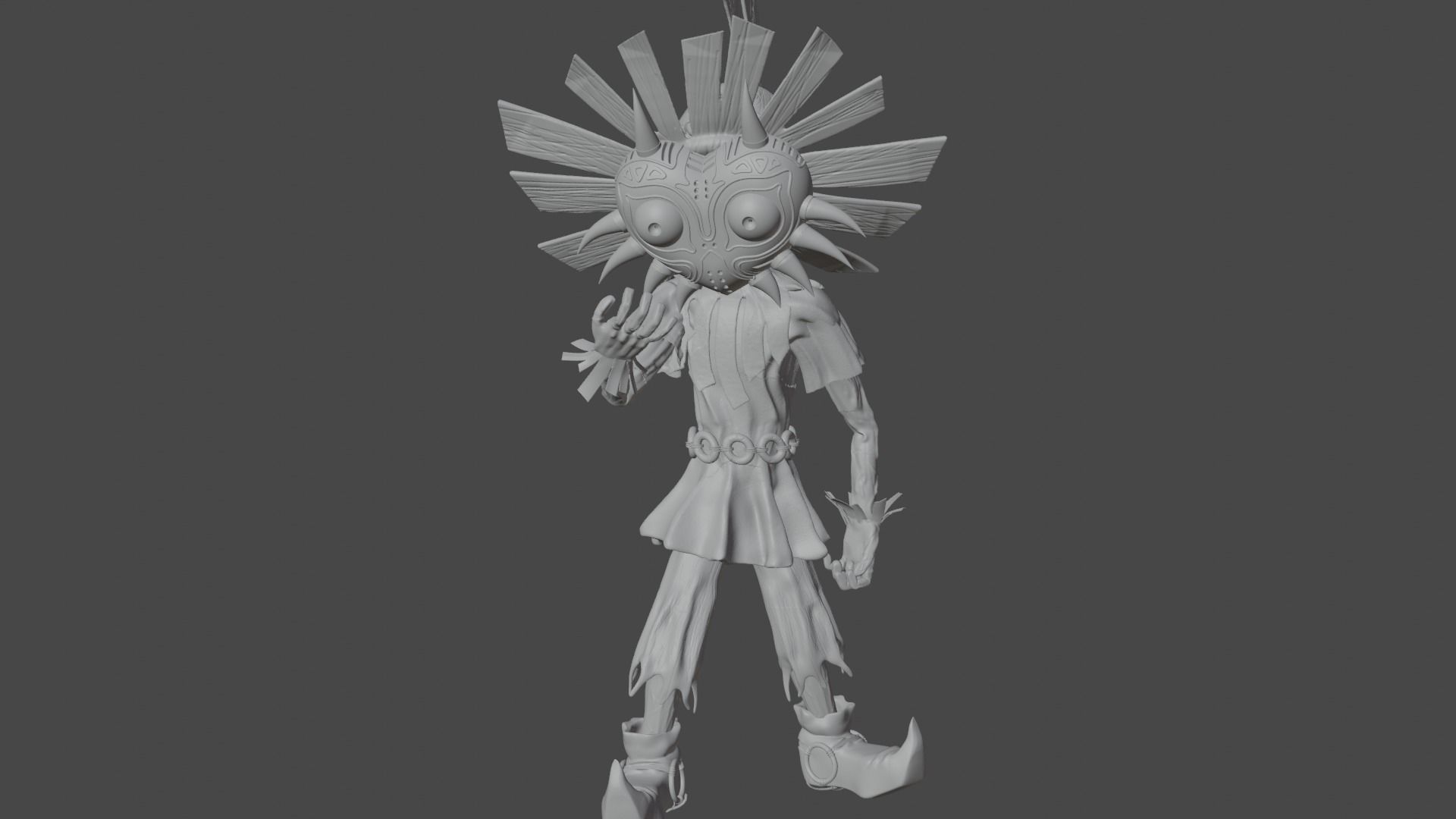 Majoras Mask skull kid 3D model 3D printable | CGTrader