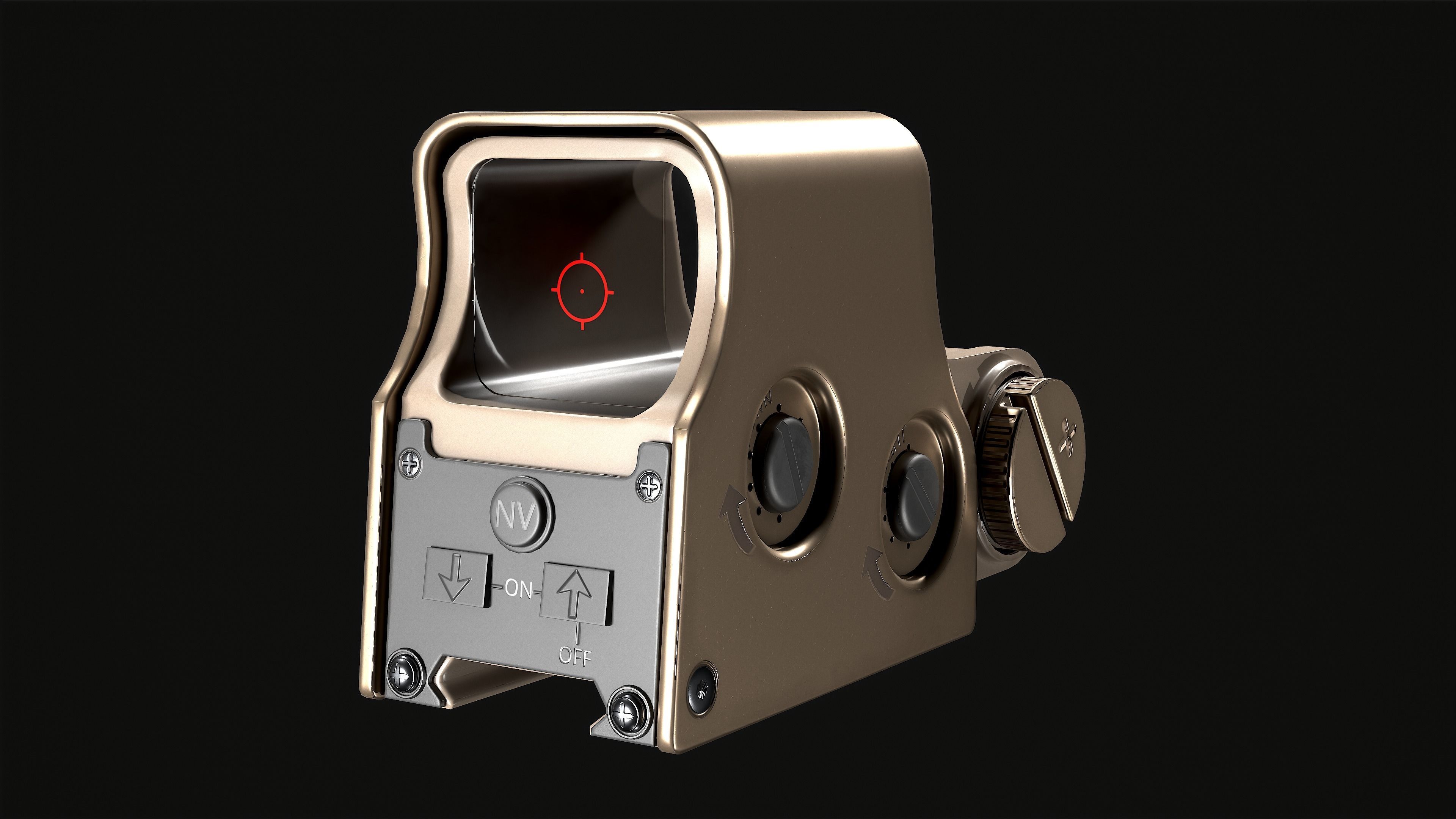 3D model EOTech Holo Sight PBR Game Ready VR / AR / low-poly | CGTrader