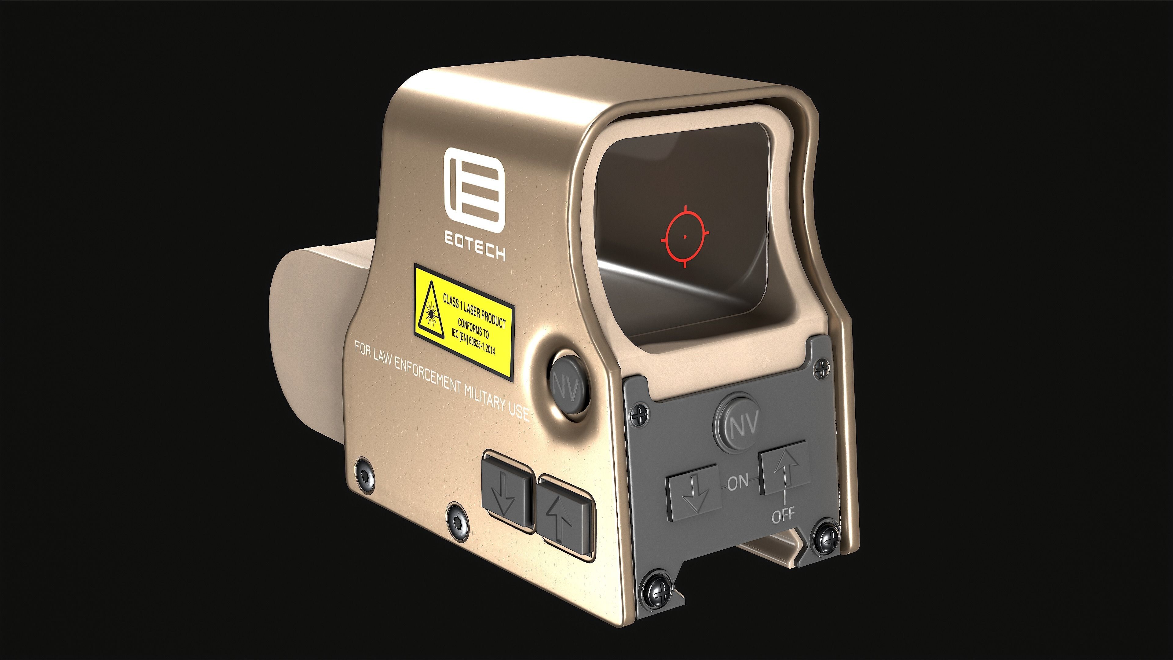 3D model EOTech Holo Sight PBR Game Ready VR / AR / low-poly | CGTrader