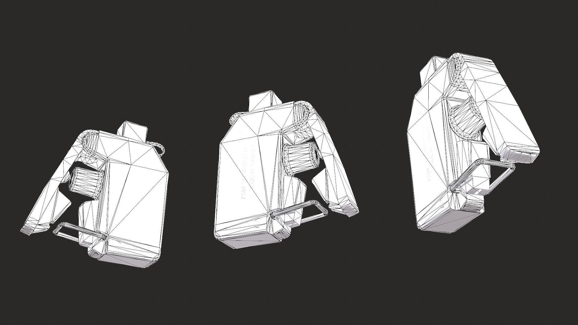 3D model Electronic detonator VR / AR / low-poly | CGTrader