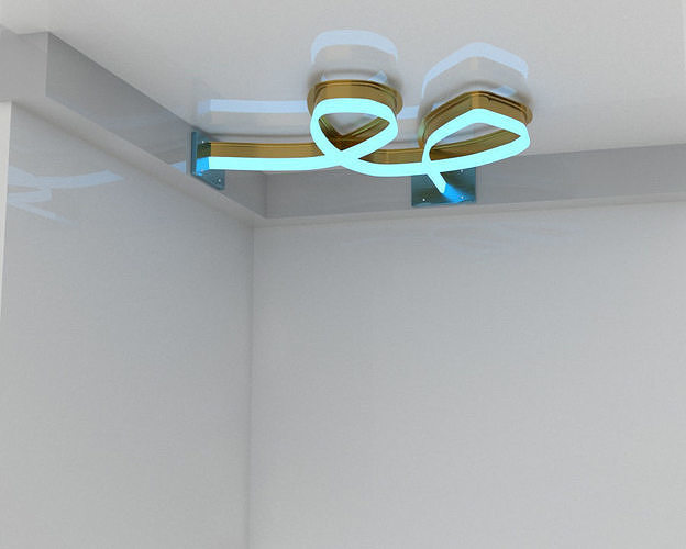 lustra for evening cafes bars and more 3D model | CGTrader