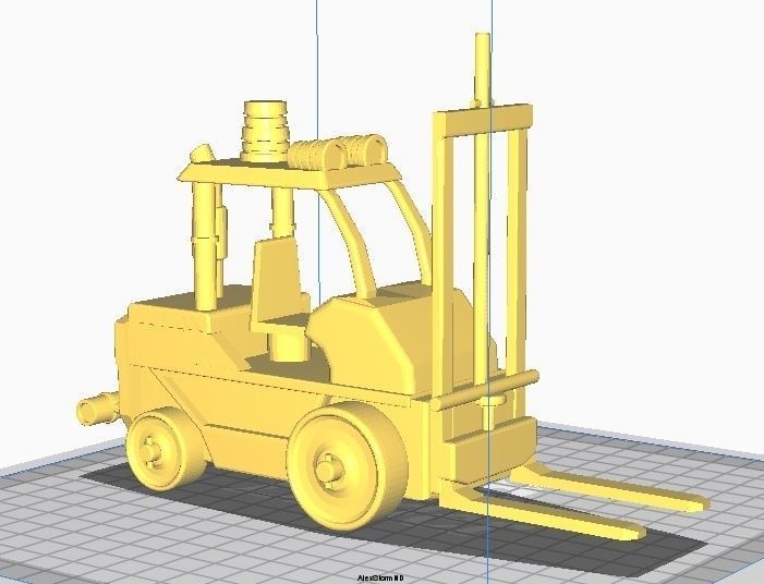 Wooden loader 3D model 3D printable | CGTrader
